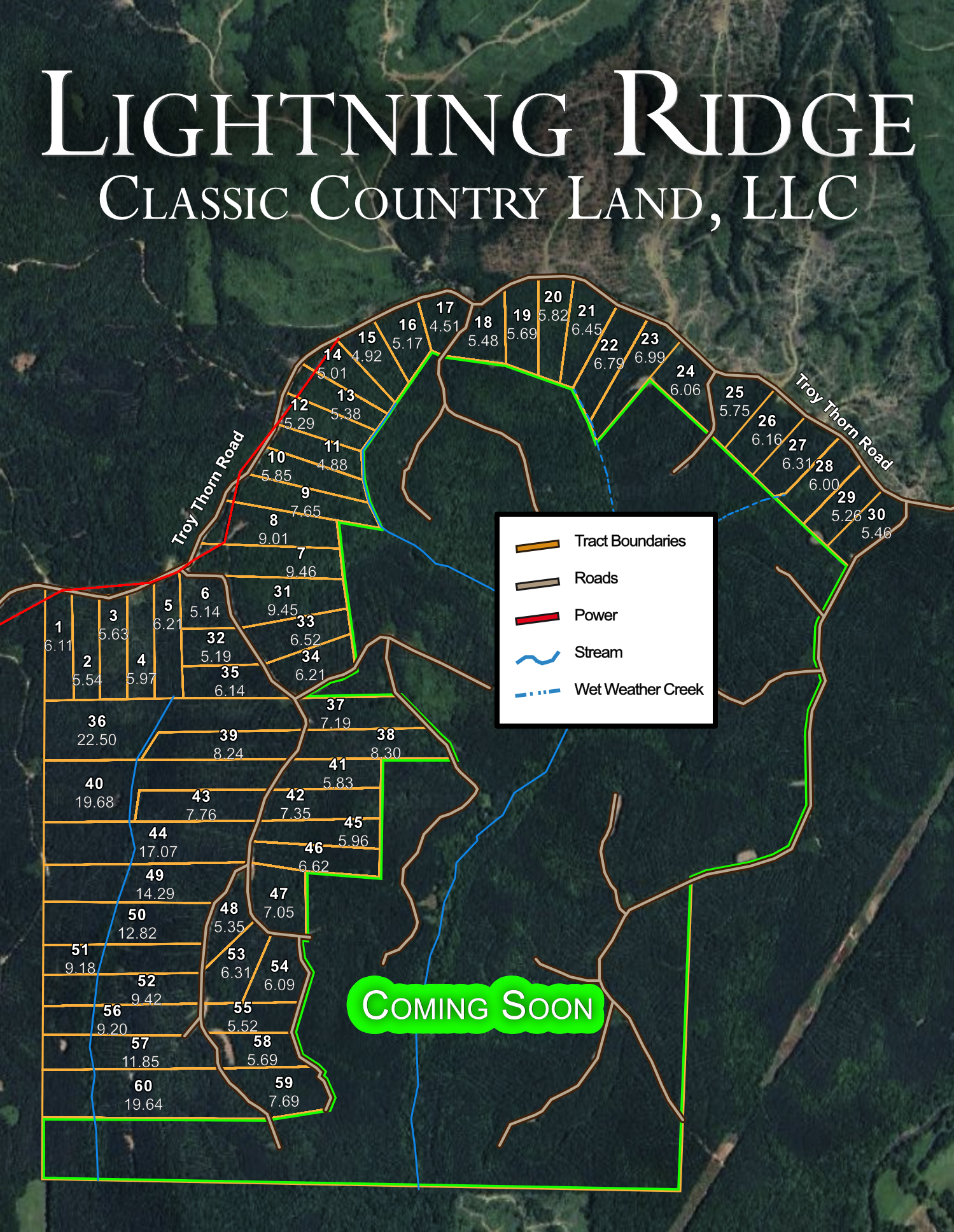 Lightning Ridge Tract 10 — Alabama Land For Sale — Classic Country Land