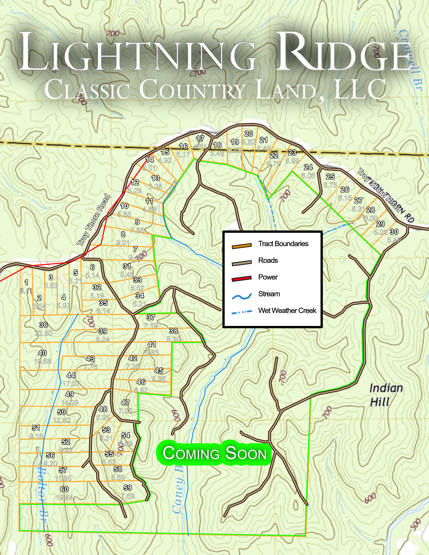 Lightning Ridge Tract 10 — Alabama Land For Sale — Classic Country Land